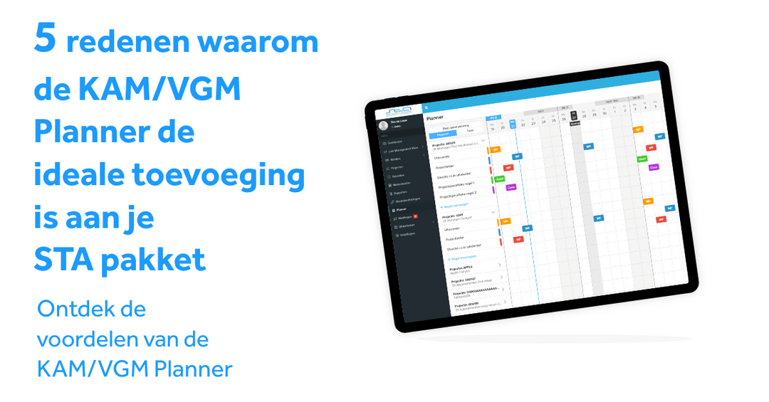 5 redenen waarom de KAM/VGM Planner de ideale toevoeging is aan je STA ...